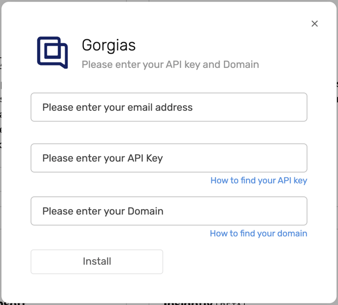 Integrating CircleLoop With Gorgias